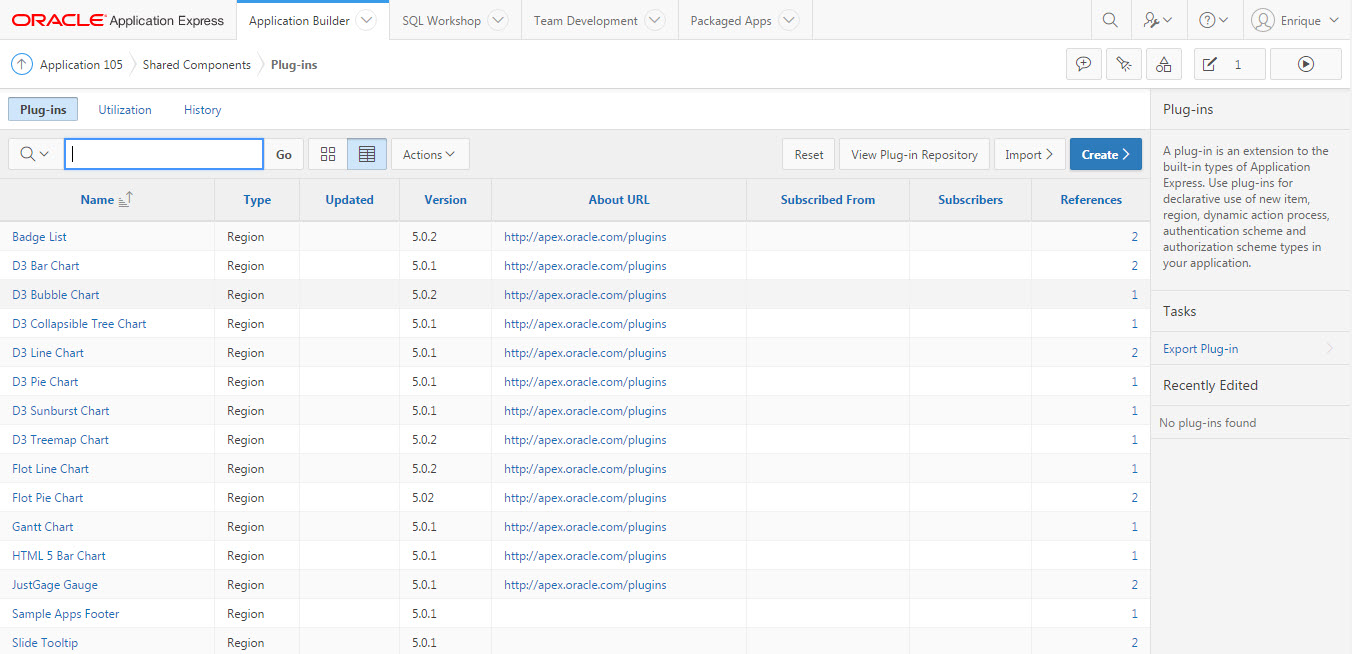 Oracle Apex Packaged Applications - Oracle Apex en Español