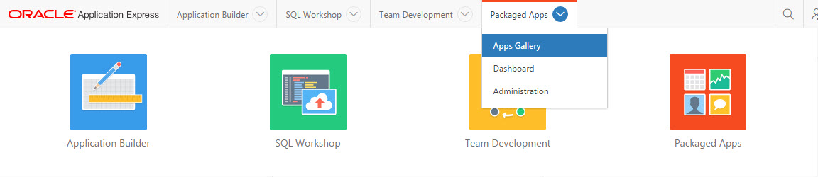 Oracle Apex Packaged Applications - Oracle Apex en Español