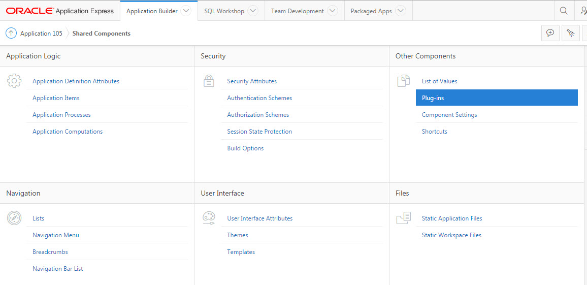 Oracle Apex Packaged Applications - Oracle Apex en Español