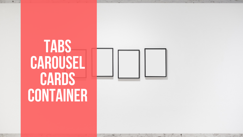 Vídeo 12: Carousel, Tabs, Cards y un poco de Javascript - Oracle APEX en Español